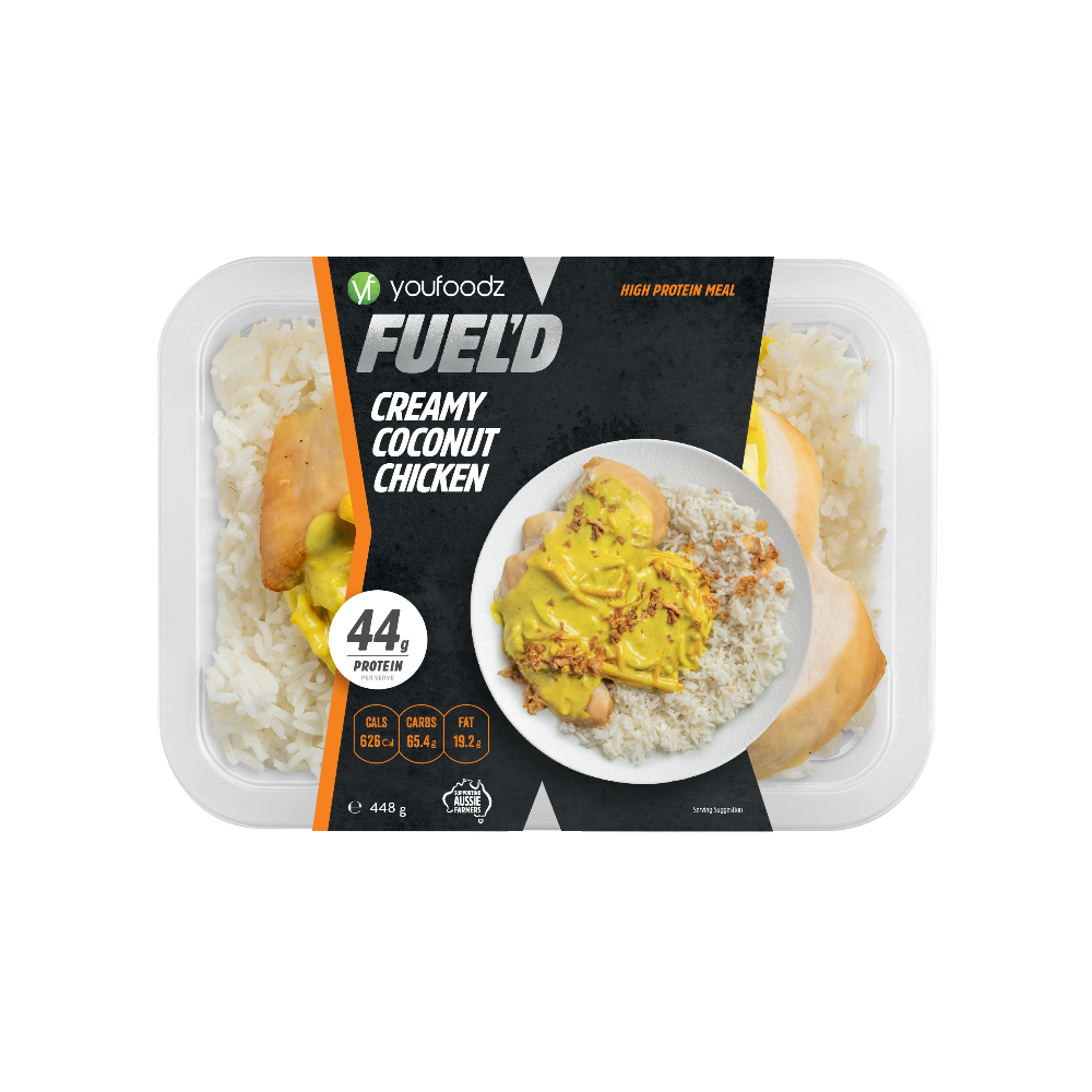 Fueld Creamy Coconut Chicken Youfoodz Meal Delivery Youfoodz Care