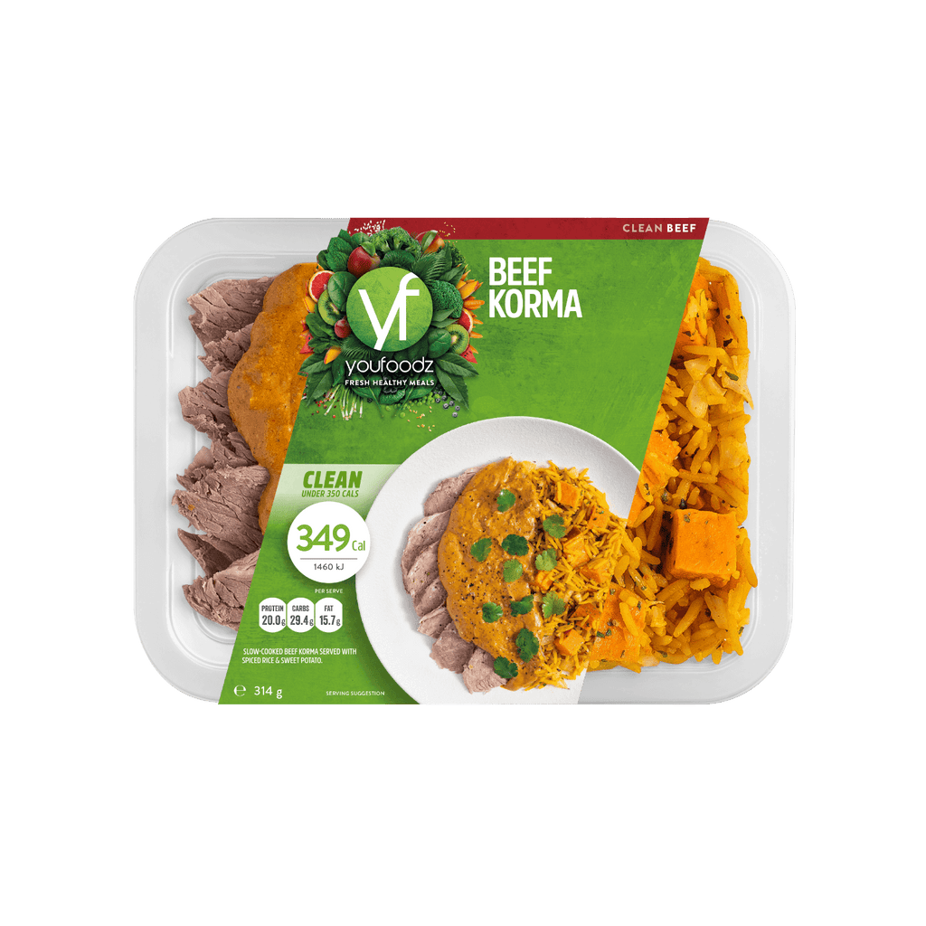 Beef Korma with Spiced Rice & Sweet Potato | Youfoodz Meal Delivery ...