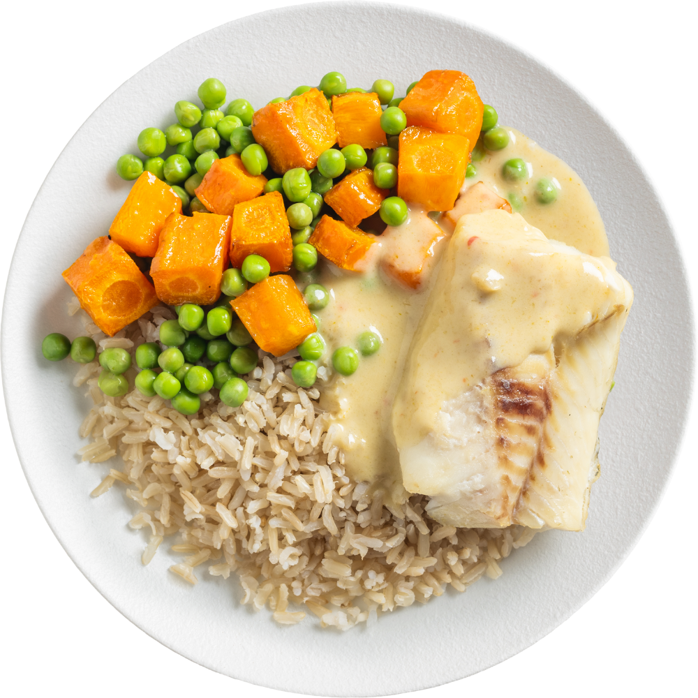 Thai Green Fish with Brown Rice & Veg | Youfoodz Meal Delivery ...