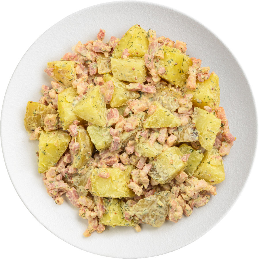 Bacon & Mustard Potato Salad 200g per serve | Youfoodz Meal Delivery ...