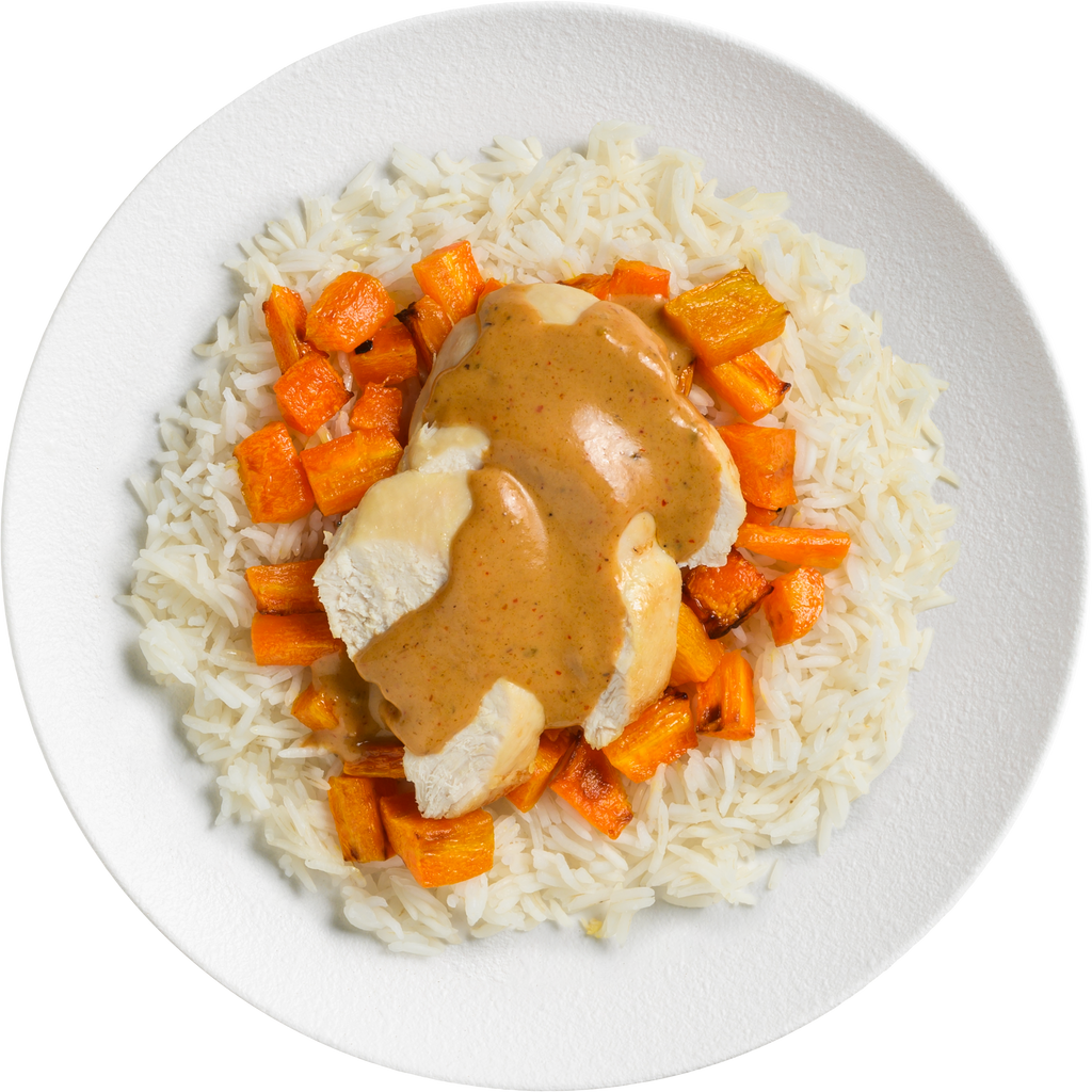 Small Green Chicken Curry with Rice & Veggies | Youfoodz Meal Delivery ...