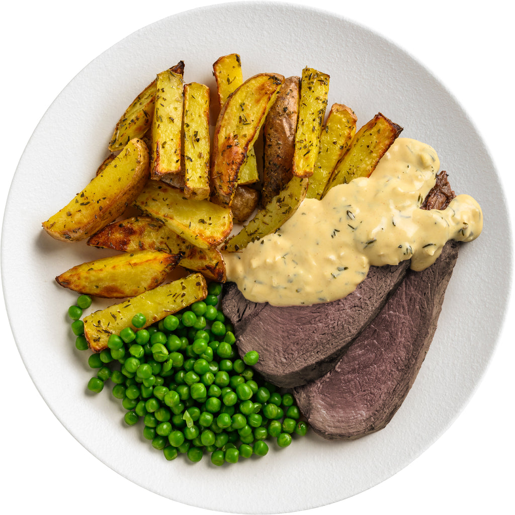 Roast Beef with Creamy Dill Sauce & Roast Veggies | Youfoodz Meal ...